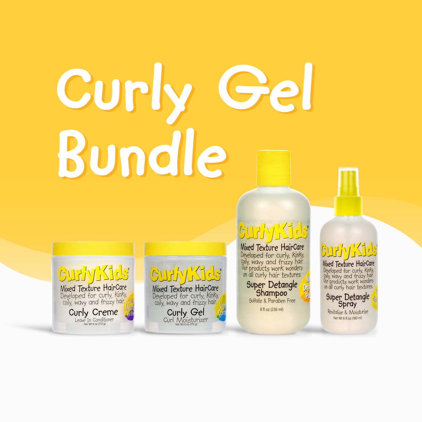 Curly Gel Bundle – CurlyKids Hair Care